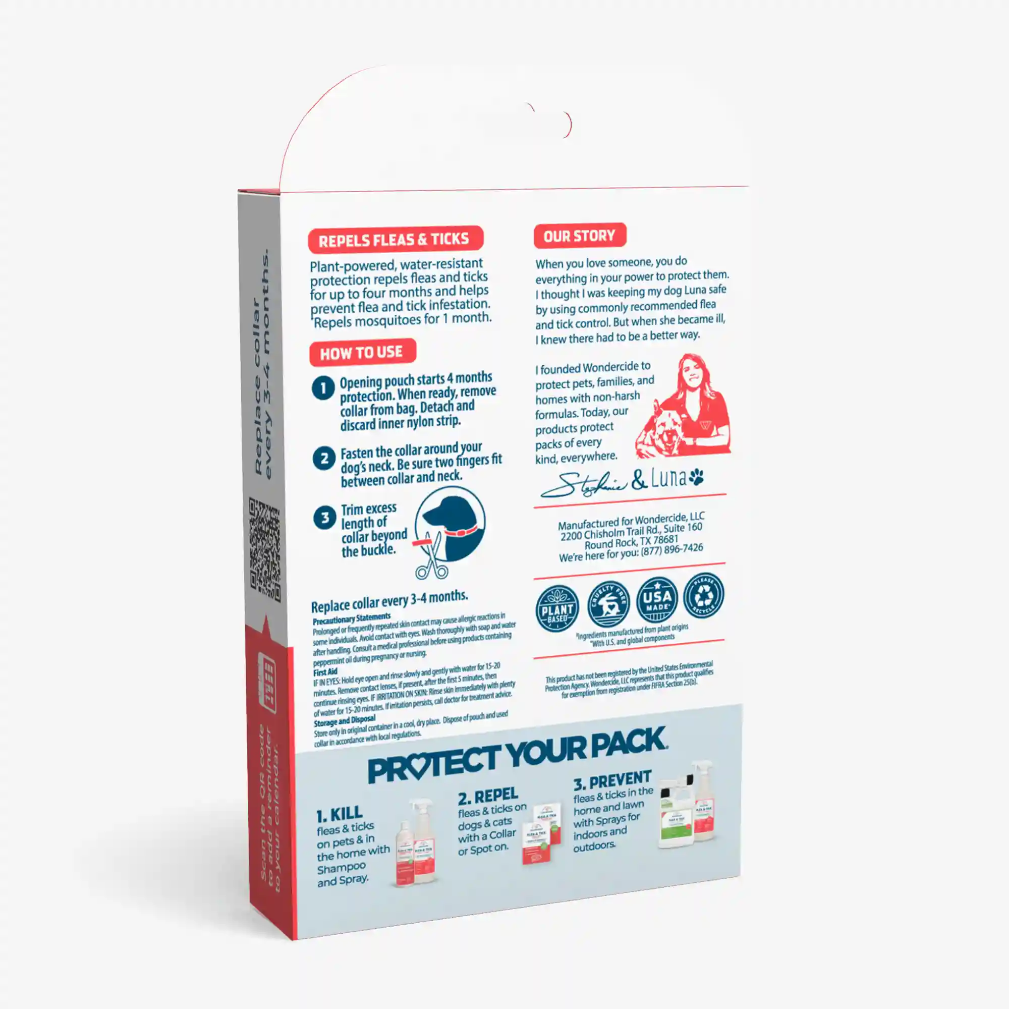 Flea & Tick Collar for Dogs + Cats – wondercidesale.com